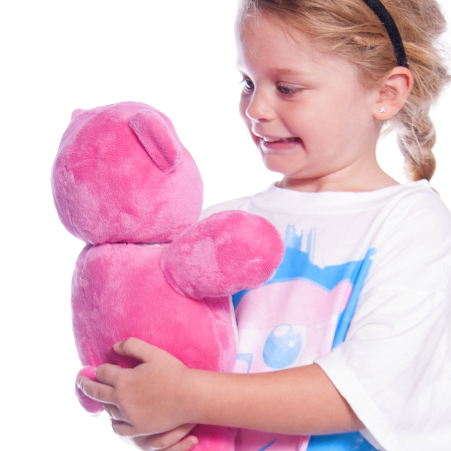Pink Huggable Bear Plushie – BATTLE BEARS